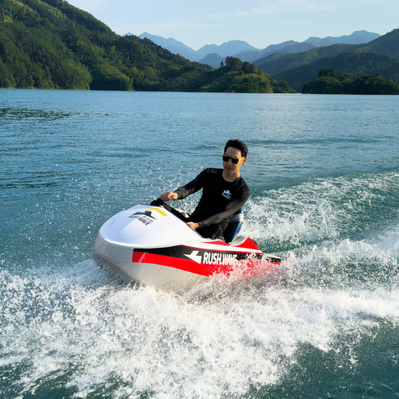 small electric boat - rushwaveminiboat.com